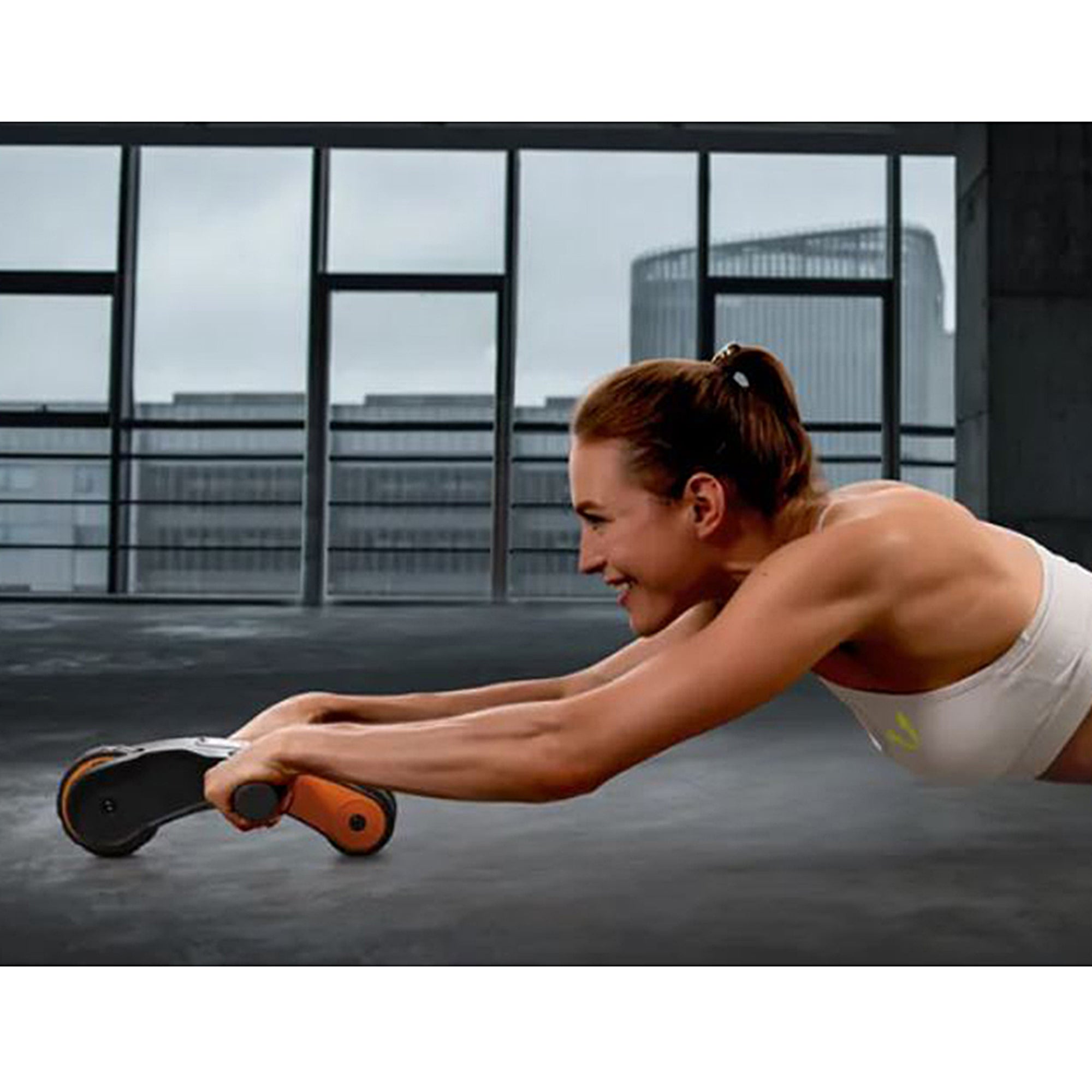 Folding Abdominal Wheel Abdomen Wheel Exercise - IGIA NEW YORK