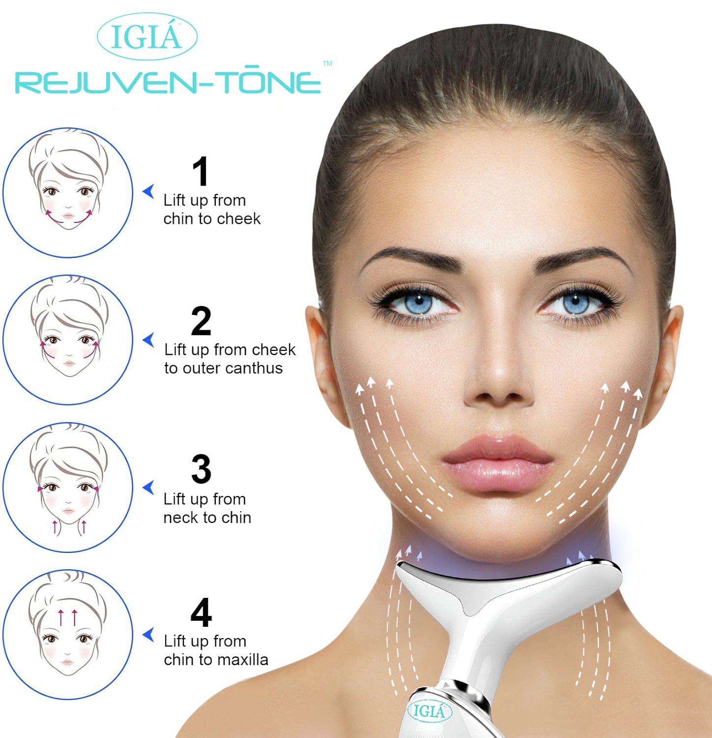 REJUVEN-TONE FACE+CHIN+NECK REJUVENATOR - IGIA NEW YORK