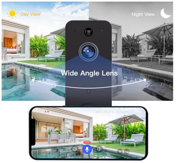 Edenn Total Vision DoorBell CAMERA WITH APP - IGIA NEW YORK