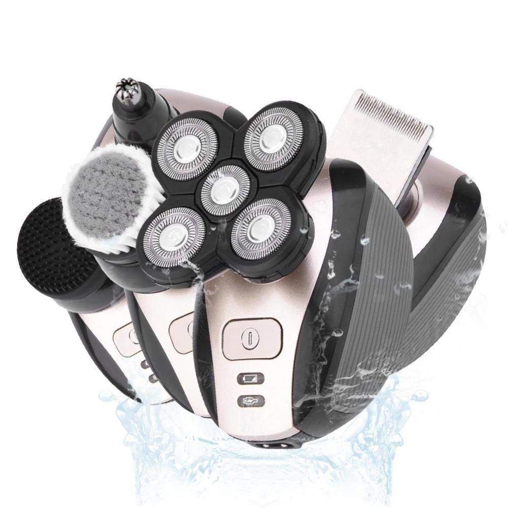 5 in 1 Shaver Men - Rechargeable Head Shaver - IGIA NEW YORK